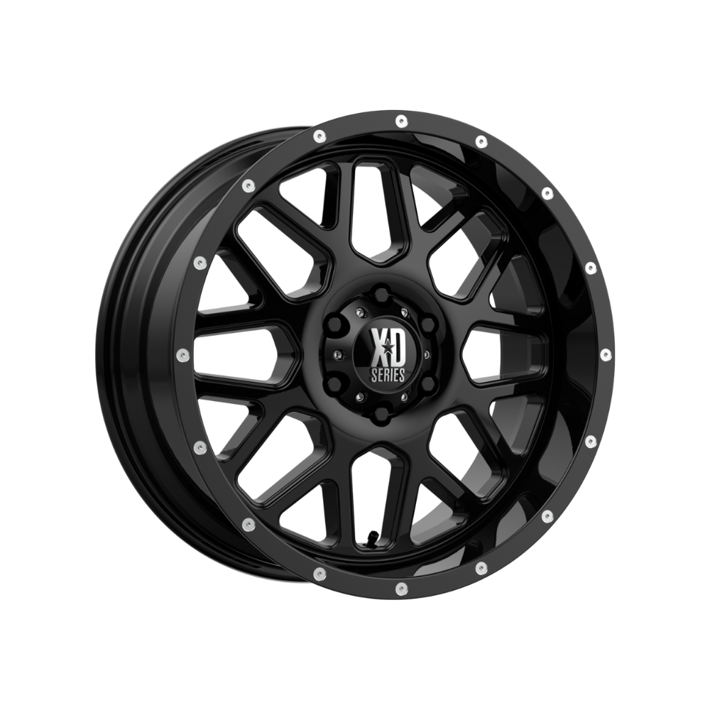XD SERIES BY KMC WHEELS XD820 GRENADE Satin Black — SMP Offroad