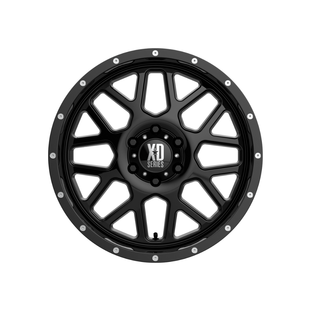 XD SERIES BY KMC WHEELS XD820 GRENADE Satin Black — SMP Offroad